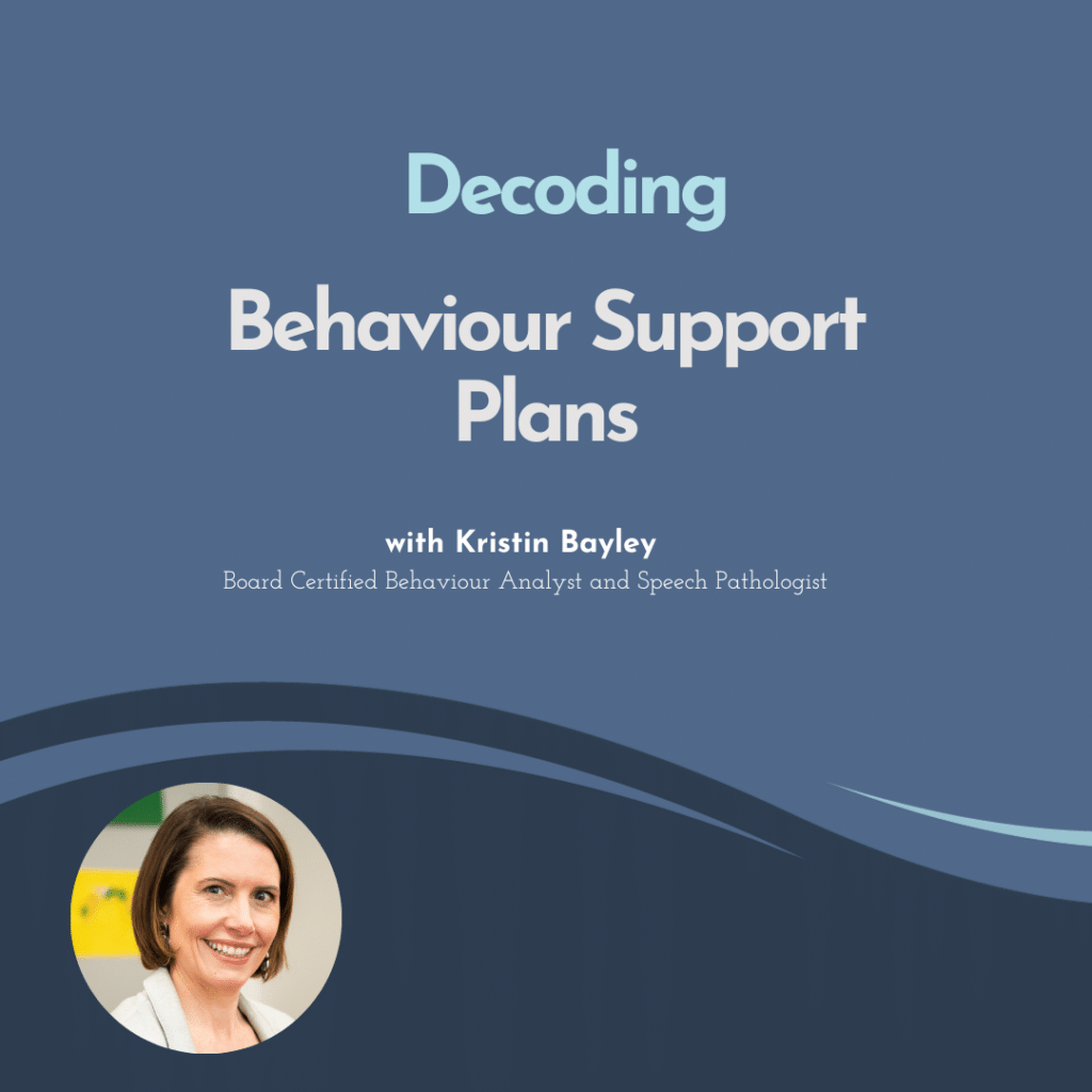 Behaviour Support Plans | Webinar | To The Moon And Back